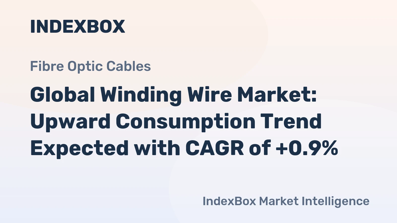 Global Winding Wire Market: Upward Consumption Trend Expected with CAGR of +0.9%