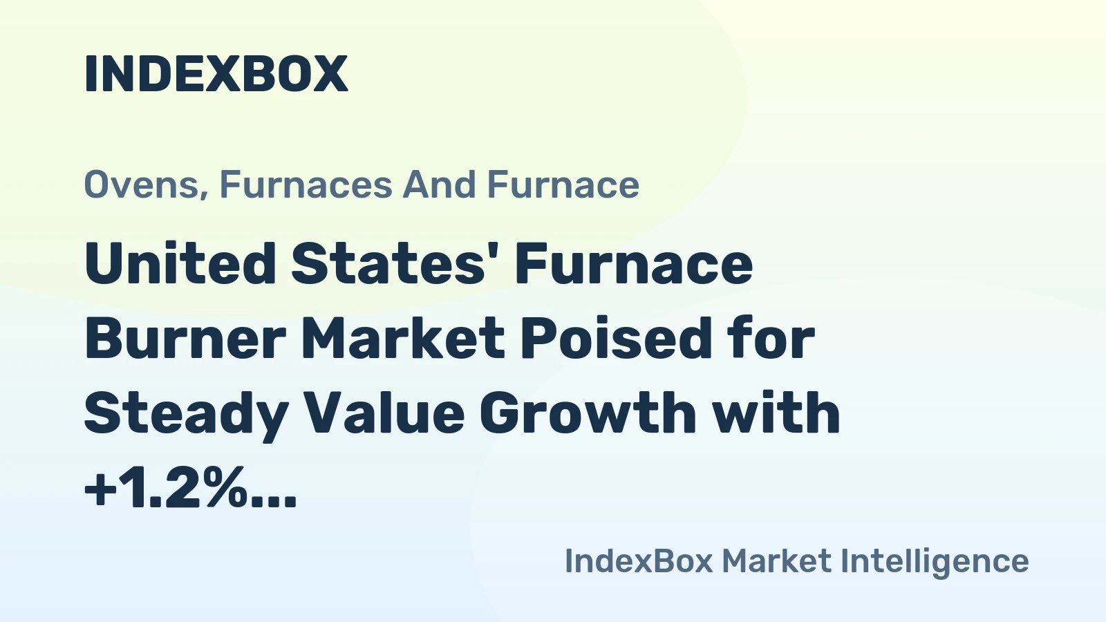 United States' Furnace Burner Market Poised for Steady Value Growth with +1.2% CAGR Through 2035