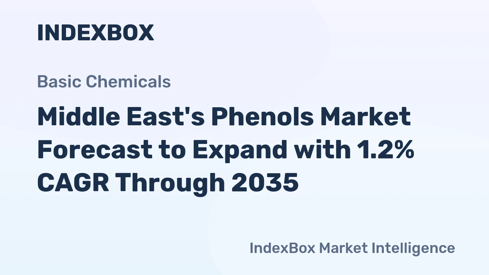 Middle East's Phenols Market Forecast to Expand with 1.2% CAGR Through 2035