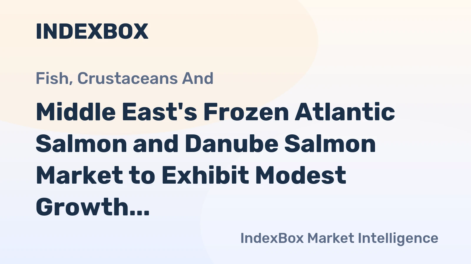 Middle East's Frozen Atlantic Salmon and Danube Salmon Market to Exhibit Modest Growth with CAGR of +2.8% by 2035