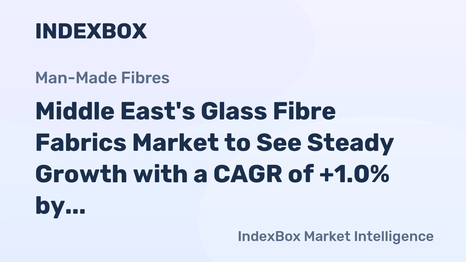 Middle East's Glass Fibre Fabrics Market to See Steady Growth with a CAGR of +1.0% by 2035