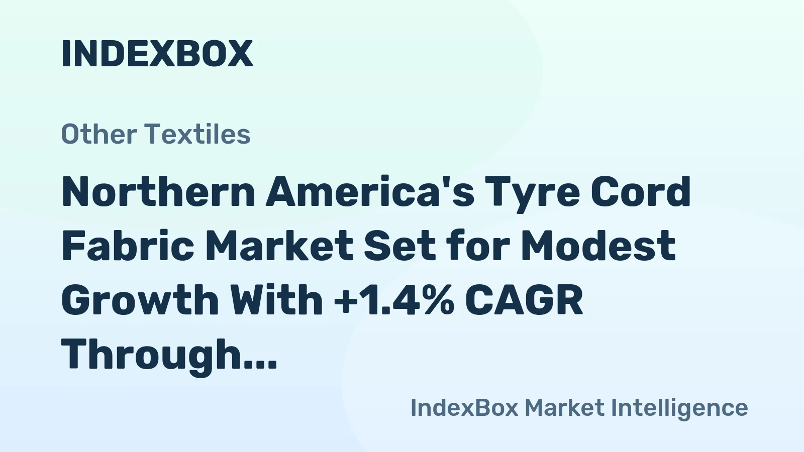 Northern America's Tyre Cord Fabric Market Set for Modest Growth With +1.4% CAGR Through 2035