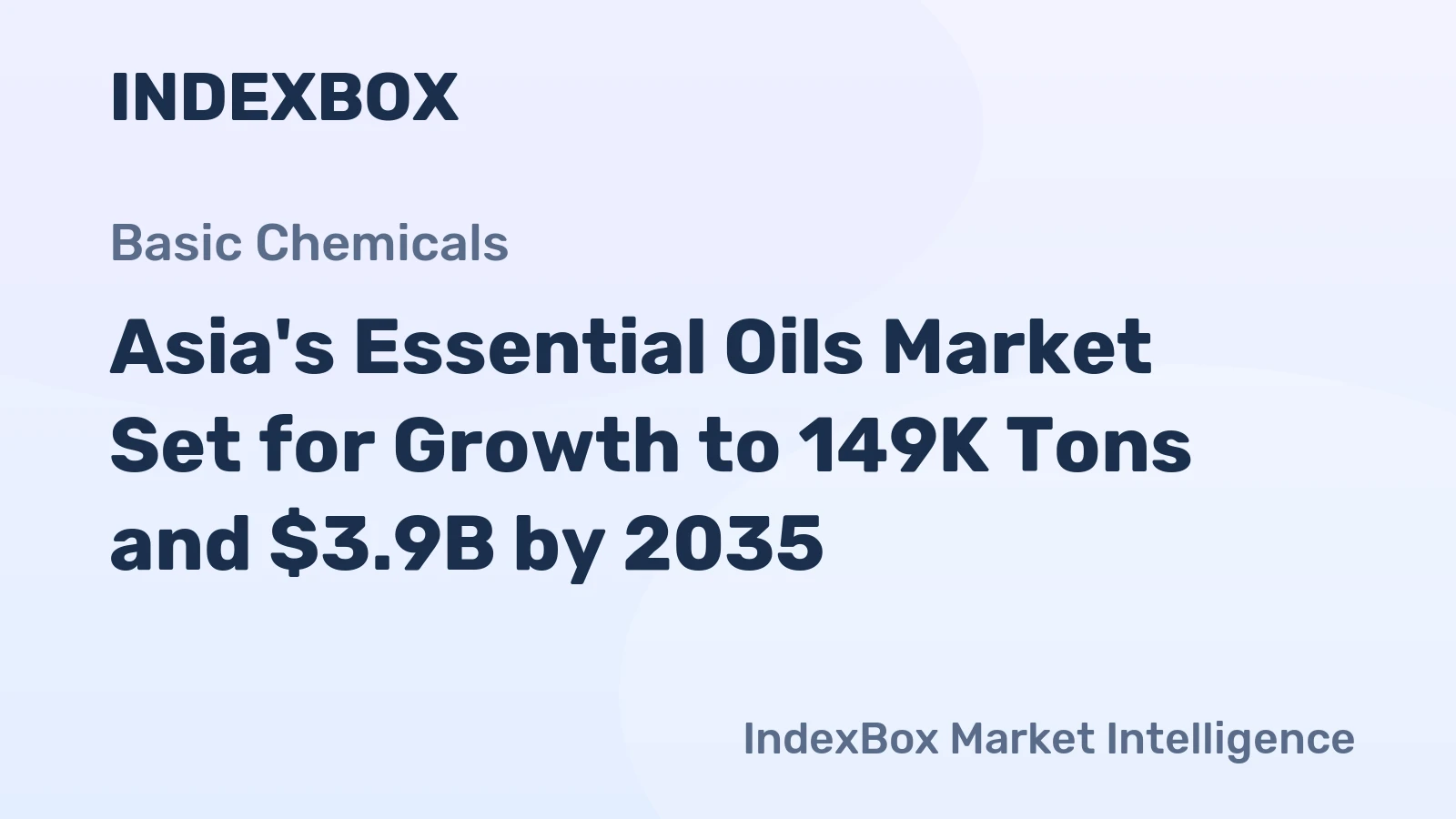 Asia's Essential Oils Market Set for Growth to 149K Tons and $3.9B by 2035
