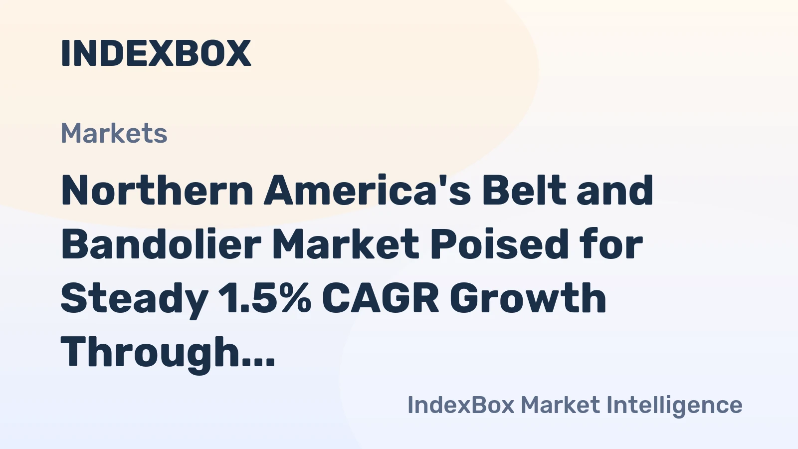 Northern America's Belt and Bandolier Market Poised for Steady 1.5% CAGR Growth Through 2035