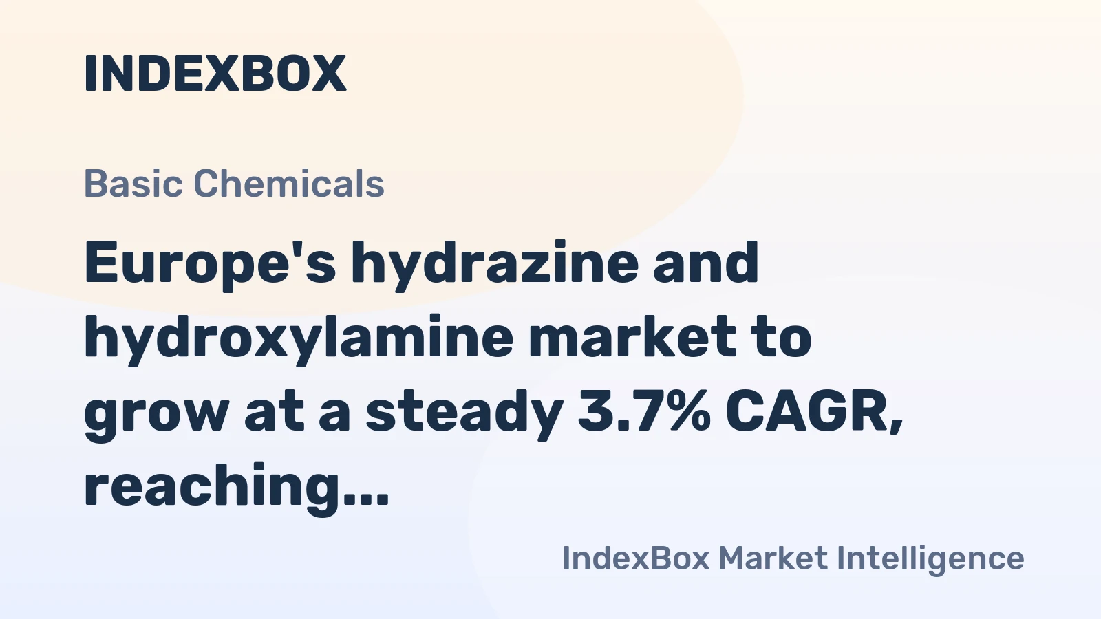 Europe's hydrazine and hydroxylamine market to grow at a steady 3.7% CAGR, reaching $252M by 2035.