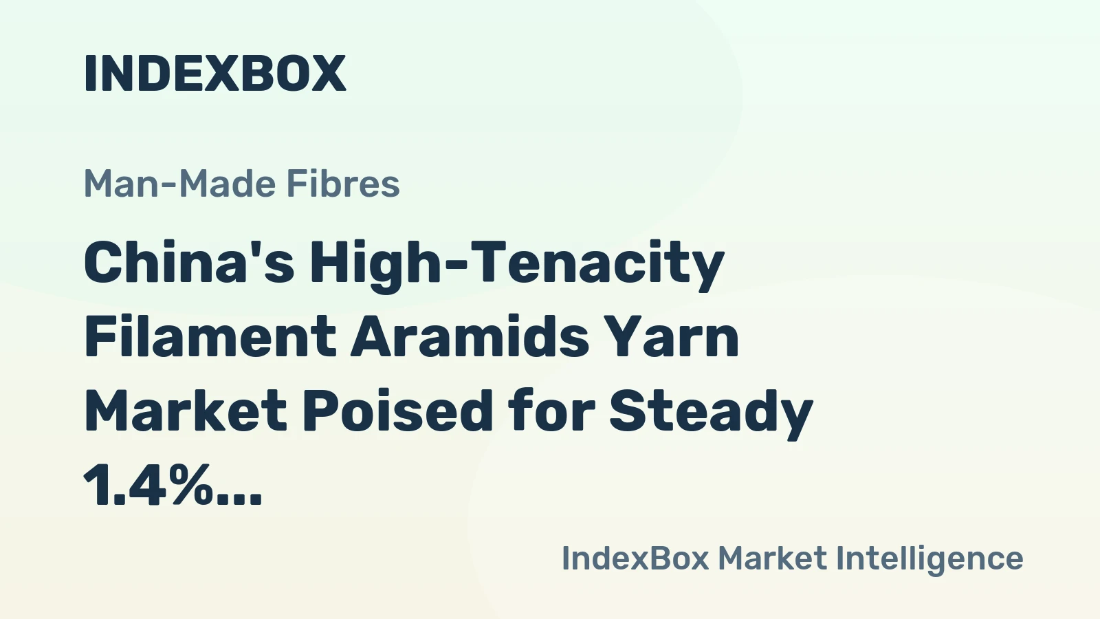 China's High-Tenacity Filament Aramids Yarn Market Poised for Steady 1.4% CAGR Growth Through 2035