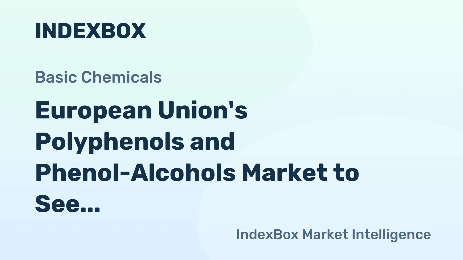 European Union's Polyphenols and Phenol-Alcohols Market to See Modest Growth with CAGR of +1.9% from 2024 to 2035
