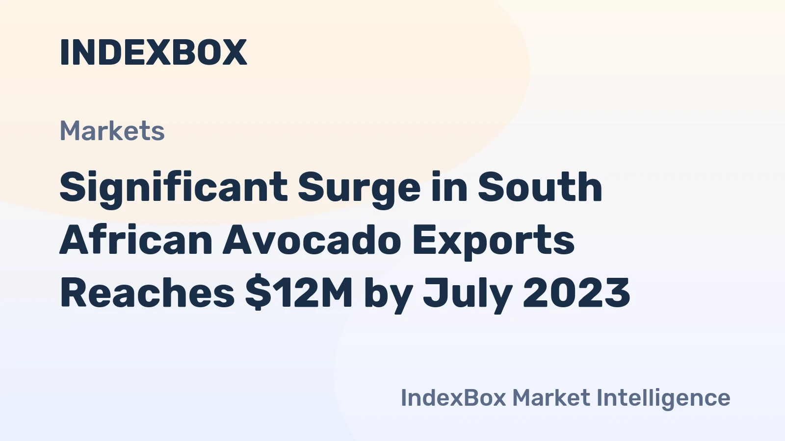 Significant Surge in South African Avocado Exports Reaches $12M by July 2023