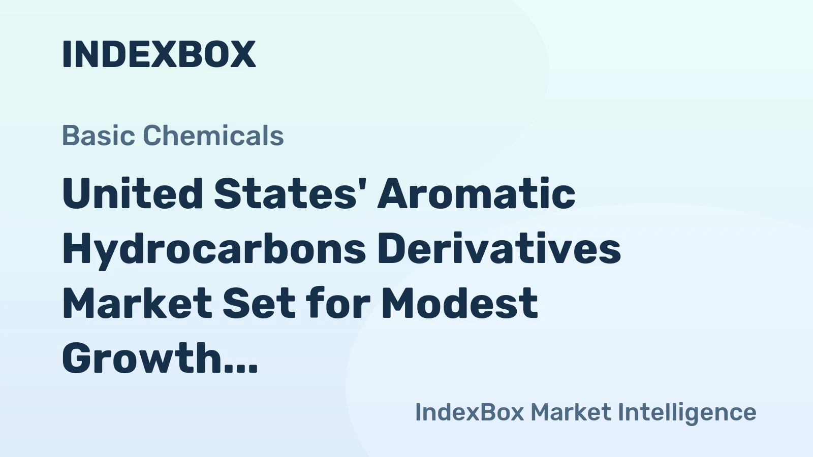 United States' Aromatic Hydrocarbons Derivatives Market Set for Modest Growth to $313M and 67K Tons by 2035