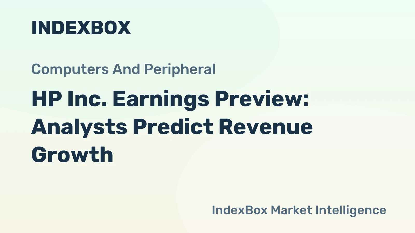 HP Inc. Earnings Preview: Analysts Predict Revenue Growth