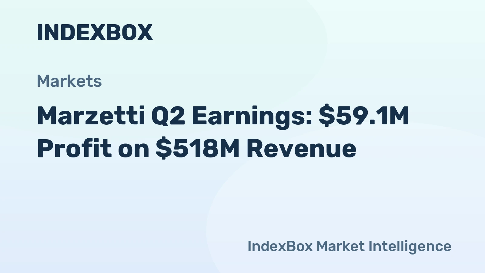 Marzetti Q2 Earnings: $59.1M Profit on $518M Revenue