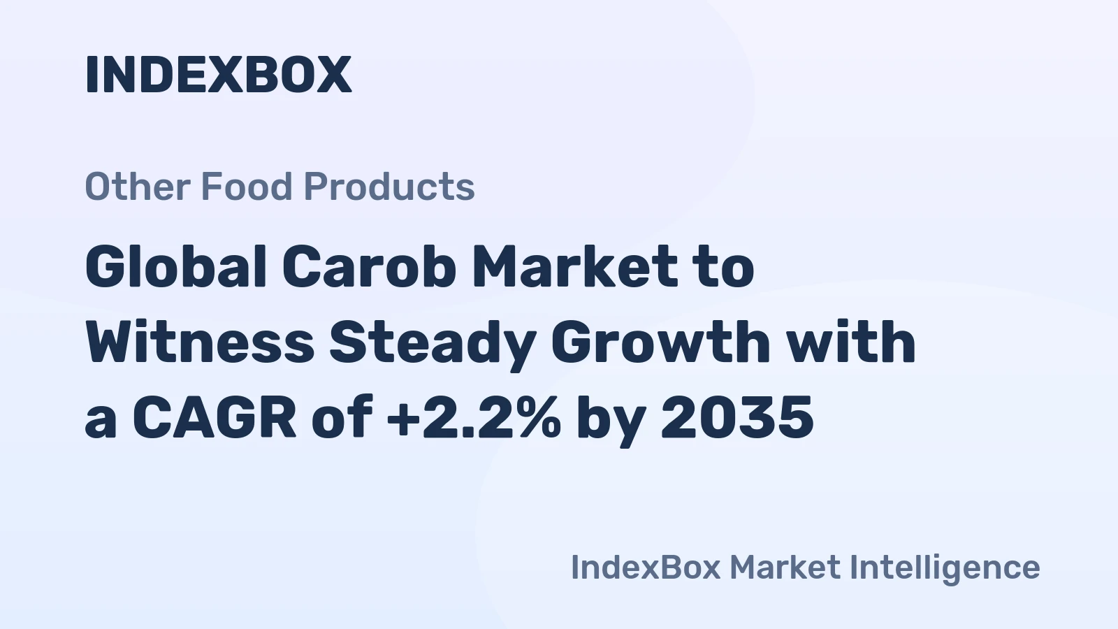 Global Carob Market to Witness Steady Growth with a CAGR of +2.2% by 2035