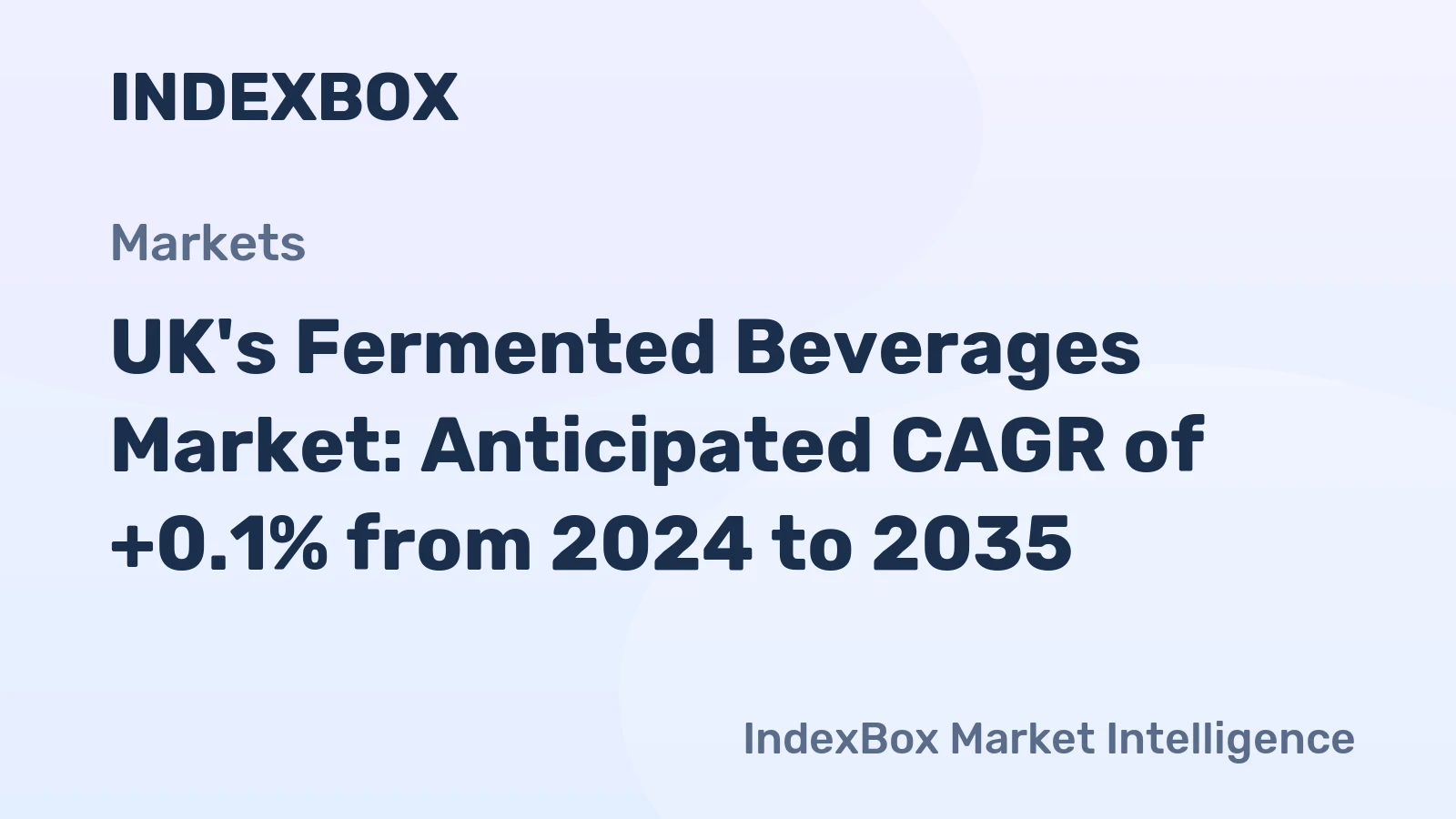 UK's Fermented Beverages Market: Anticipated CAGR of +0.1% from 2024 to 2035