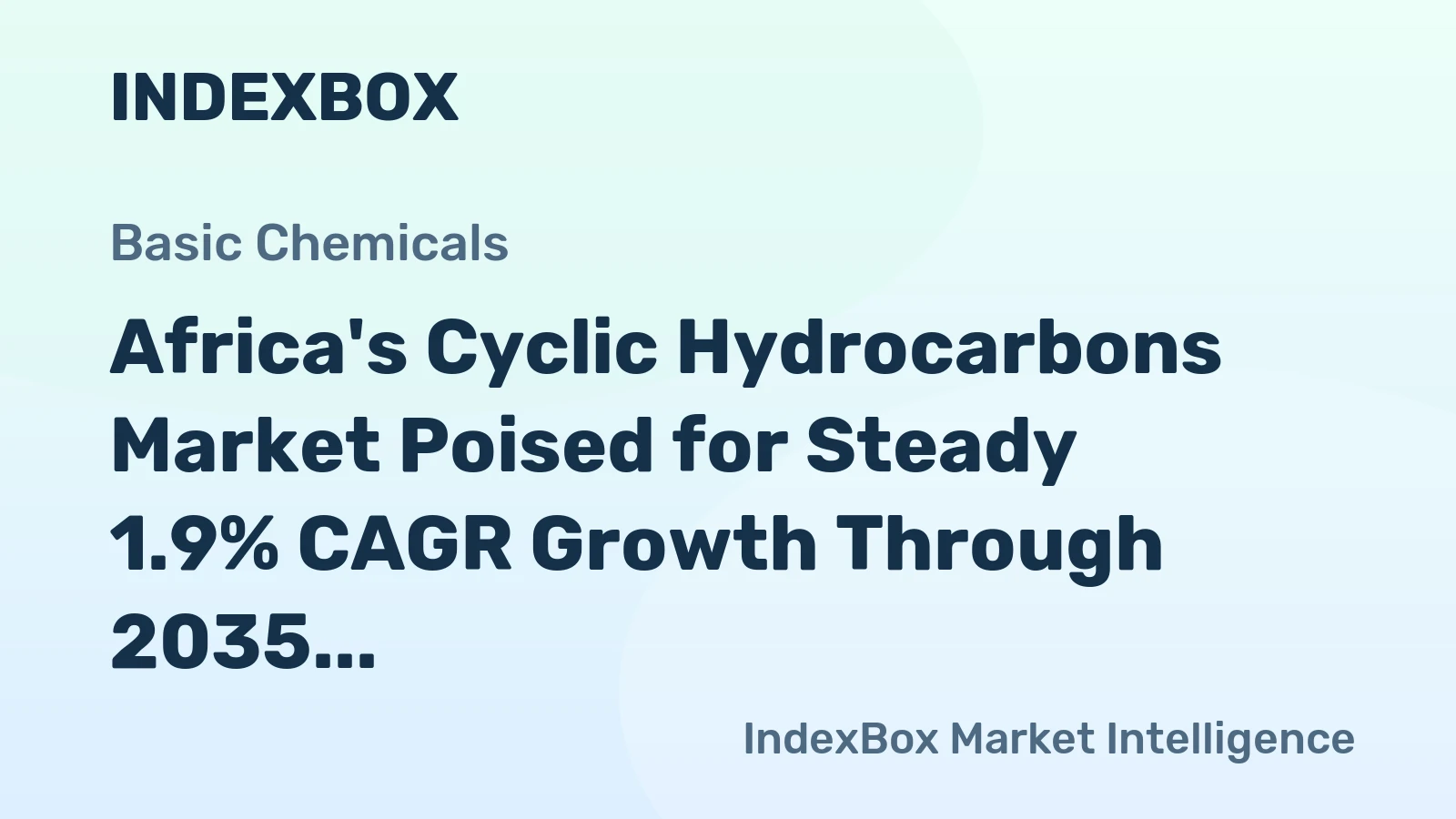 Africa's Cyclic Hydrocarbons Market Poised for Steady 1.9% CAGR Growth Through 2035