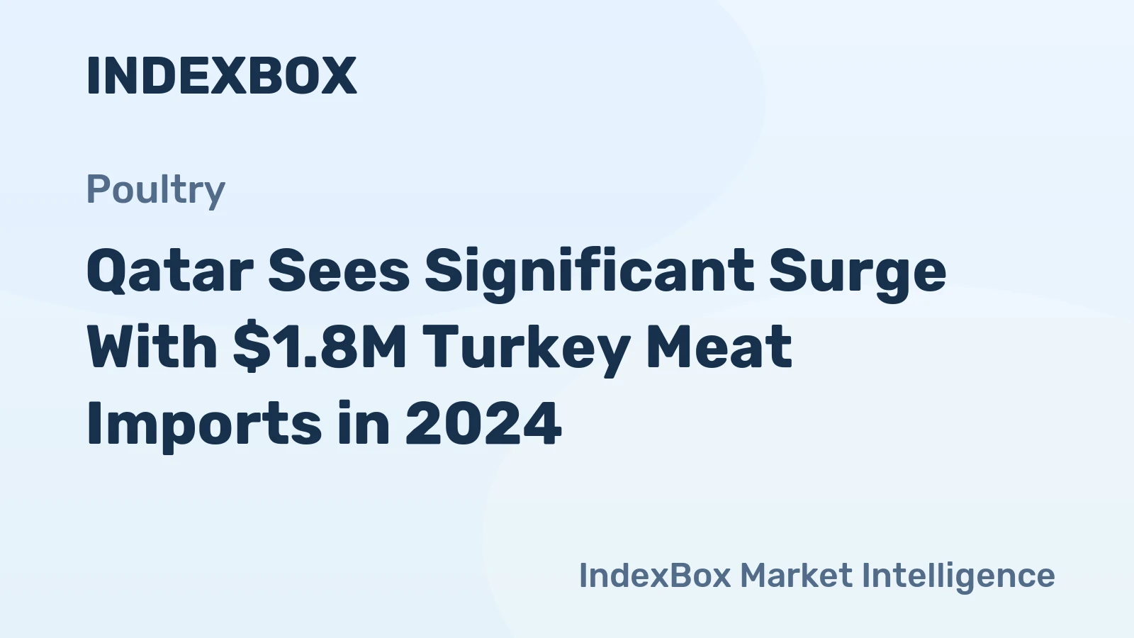 Qatar Sees Significant Surge With $1.8M Turkey Meat Imports in 2024