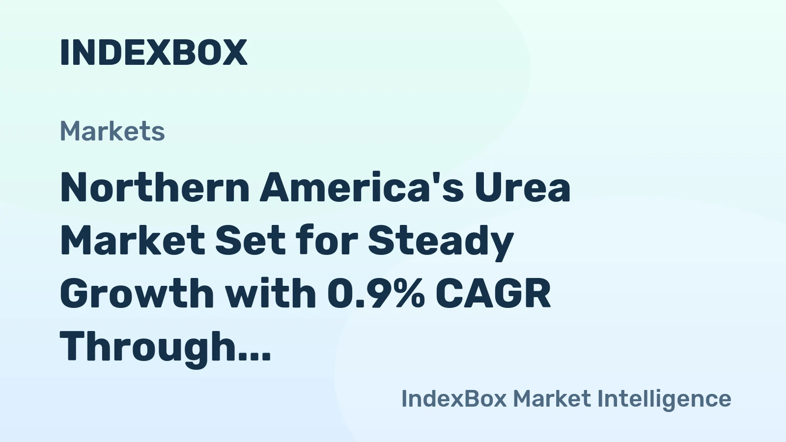 Northern America's Urea Market Set for Steady Growth with 0.9% CAGR Through 2035