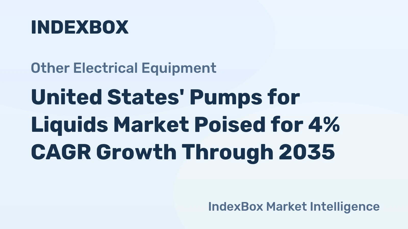 United States' Pumps for Liquids Market Poised for 4% CAGR Growth Through 2035