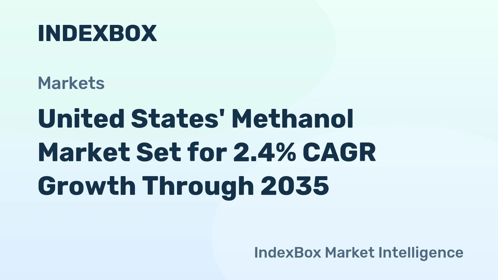 United States' Methanol Market Set for 2.4% CAGR Growth Through 2035