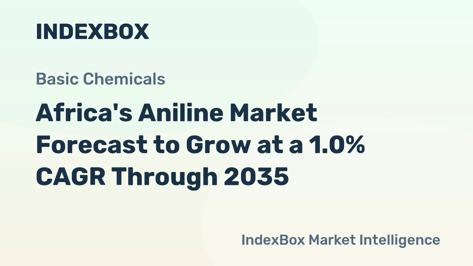 Africa's Aniline Market Forecast to Grow at a 1.0% CAGR Through 2035
