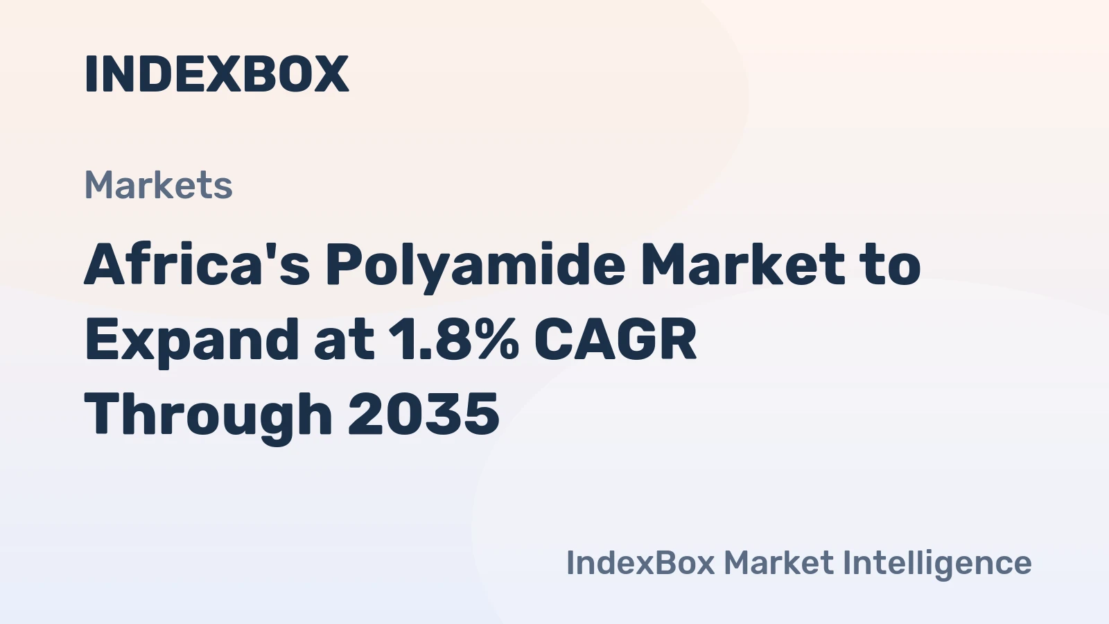 Africa's Polyamide Market to Expand at 1.8% CAGR Through 2035
