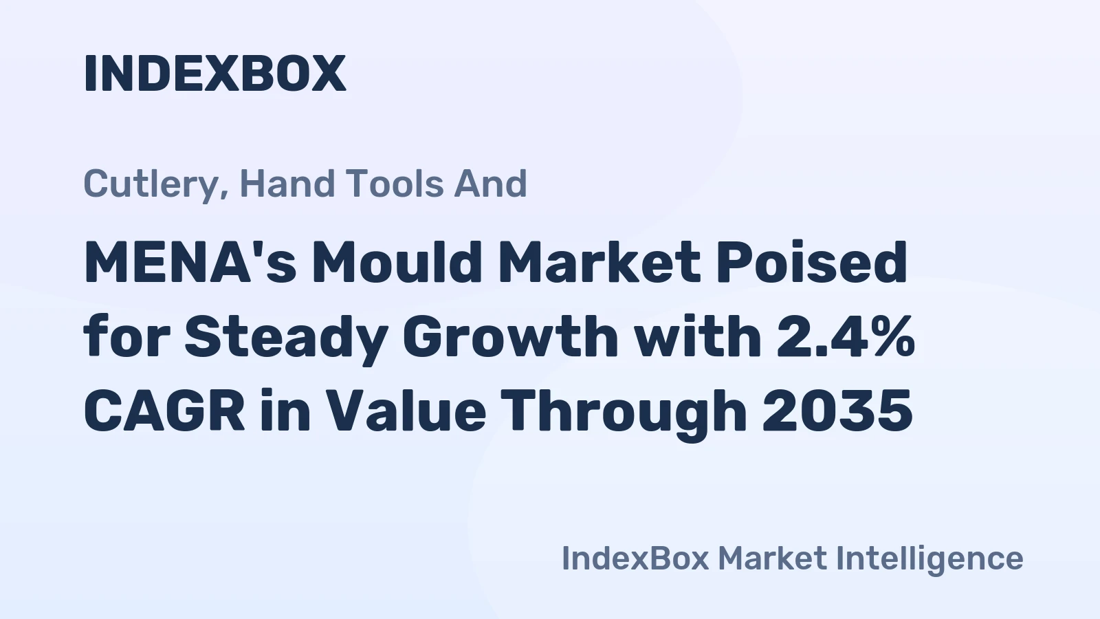 MENA's Mould Market Poised for Steady Growth with 2.4% CAGR in Value Through 2035