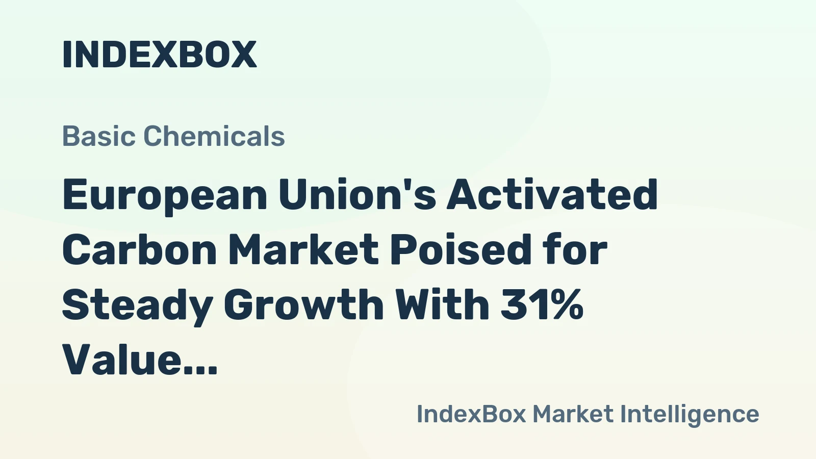 European Union's Activated Carbon Market Poised for Steady Growth With 31% Value CAGR Through 2035