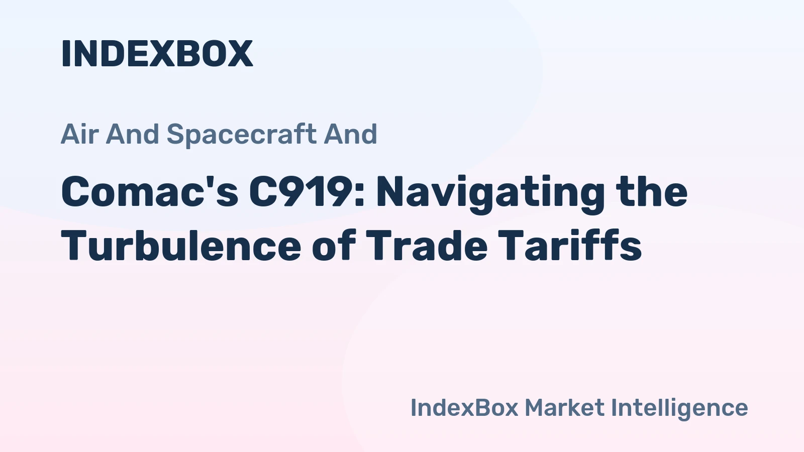 Comac's C919: Navigating the Turbulence of Trade Tariffs
