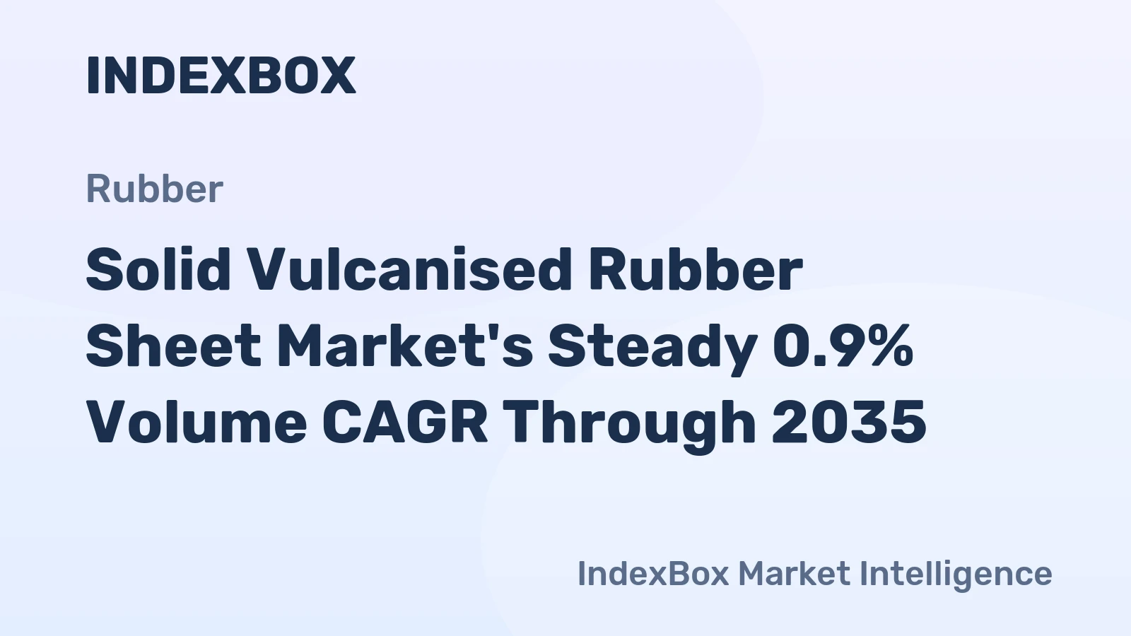 Solid Vulcanised Rubber Sheet Market's Steady 0.9% Volume CAGR Through 2035