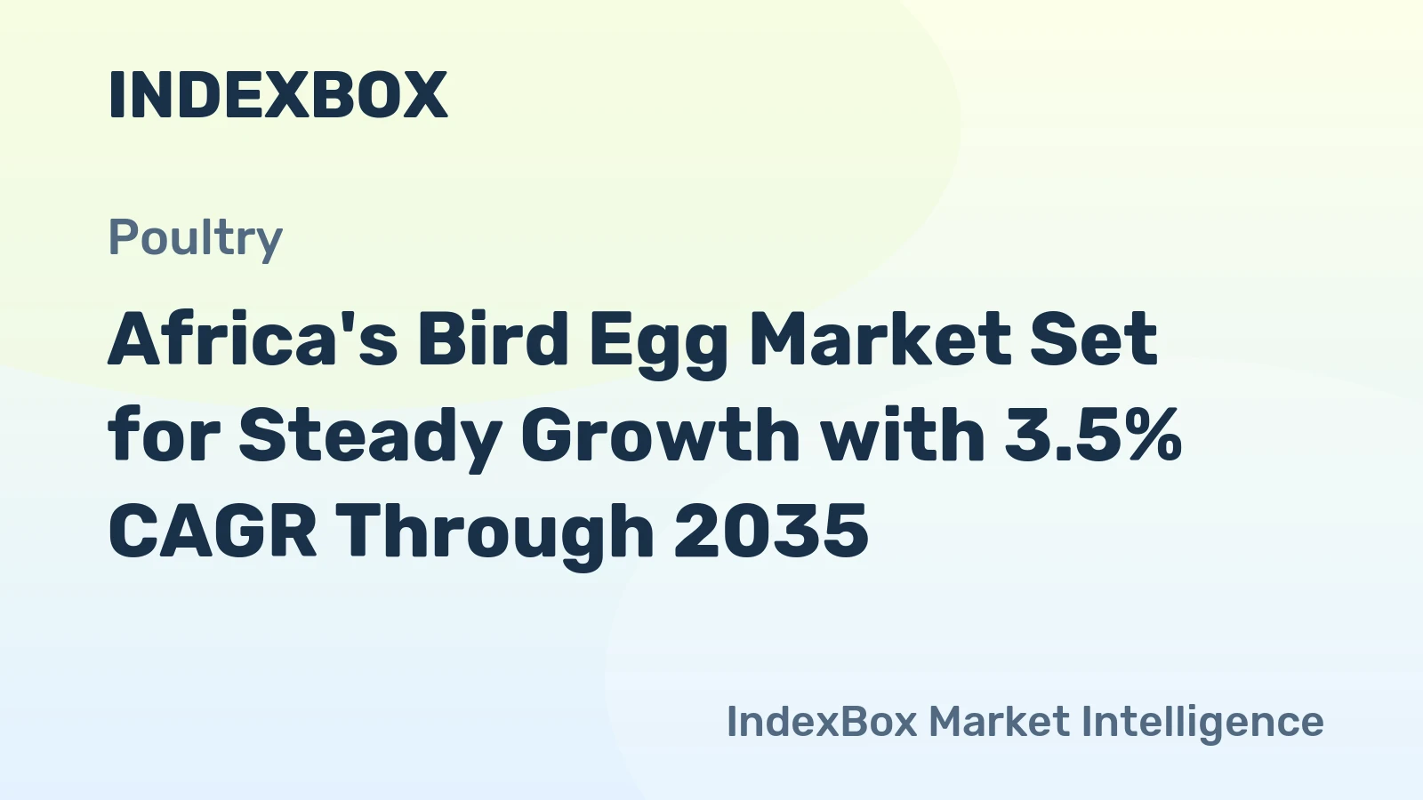 Africa's Bird Egg Market Set for Steady Growth with 3.5% CAGR Through 2035