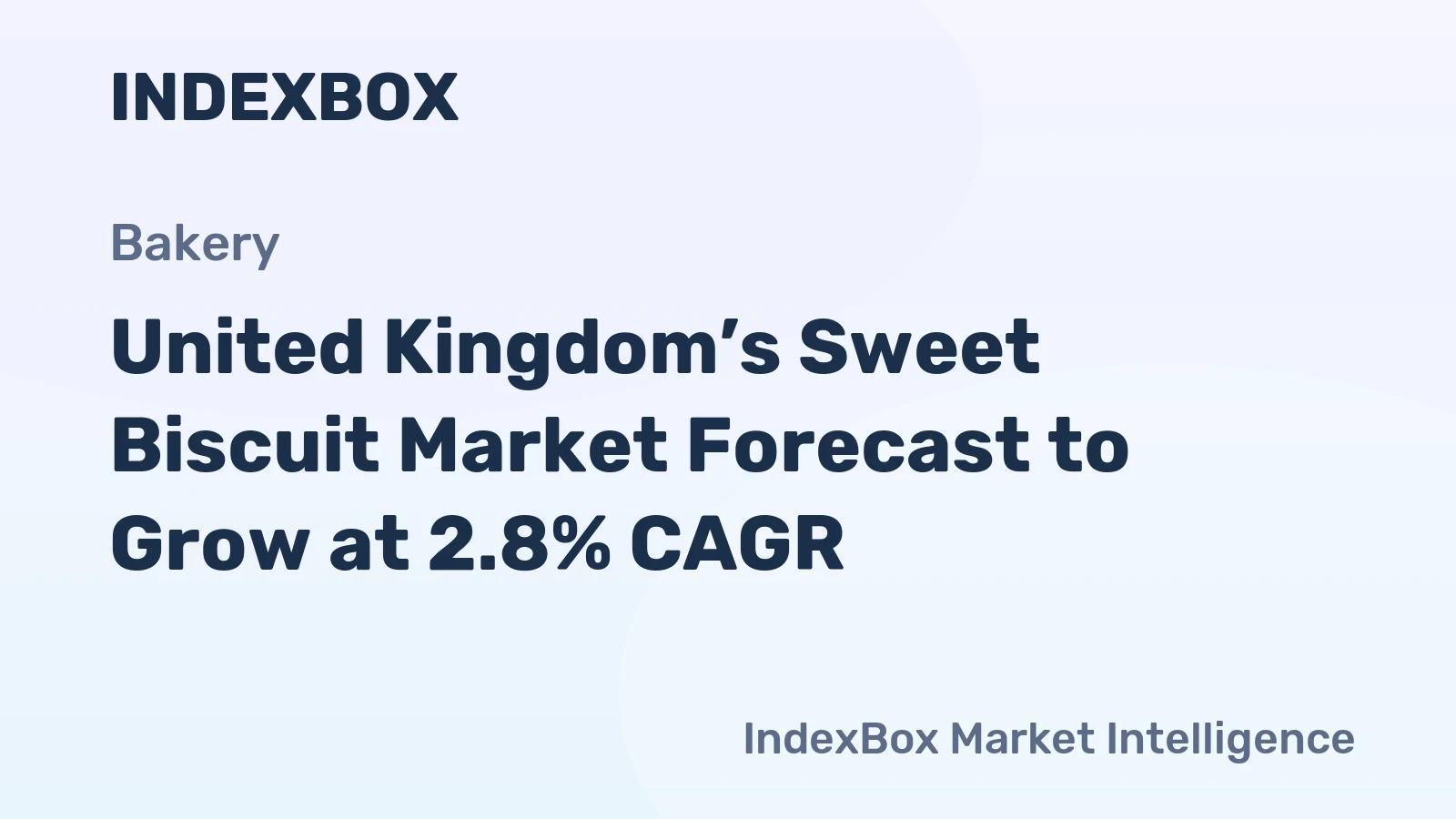 United Kingdom’s Sweet Biscuit Market Forecast to Grow at 2.8% CAGR