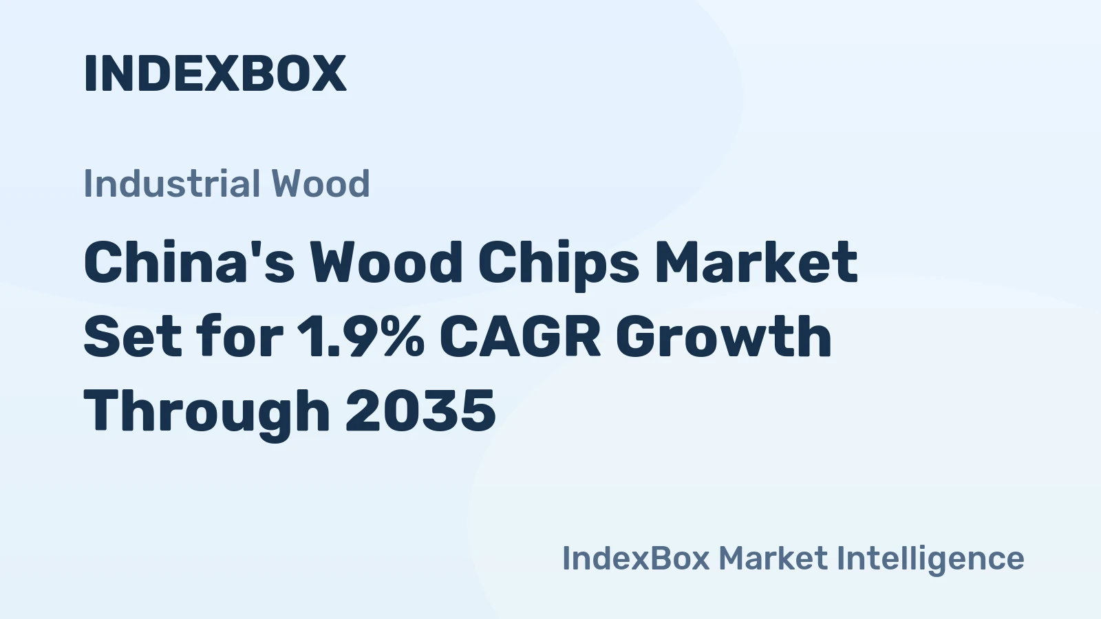 China's Wood Chips Market Set for 1.9% CAGR Growth Through 2035