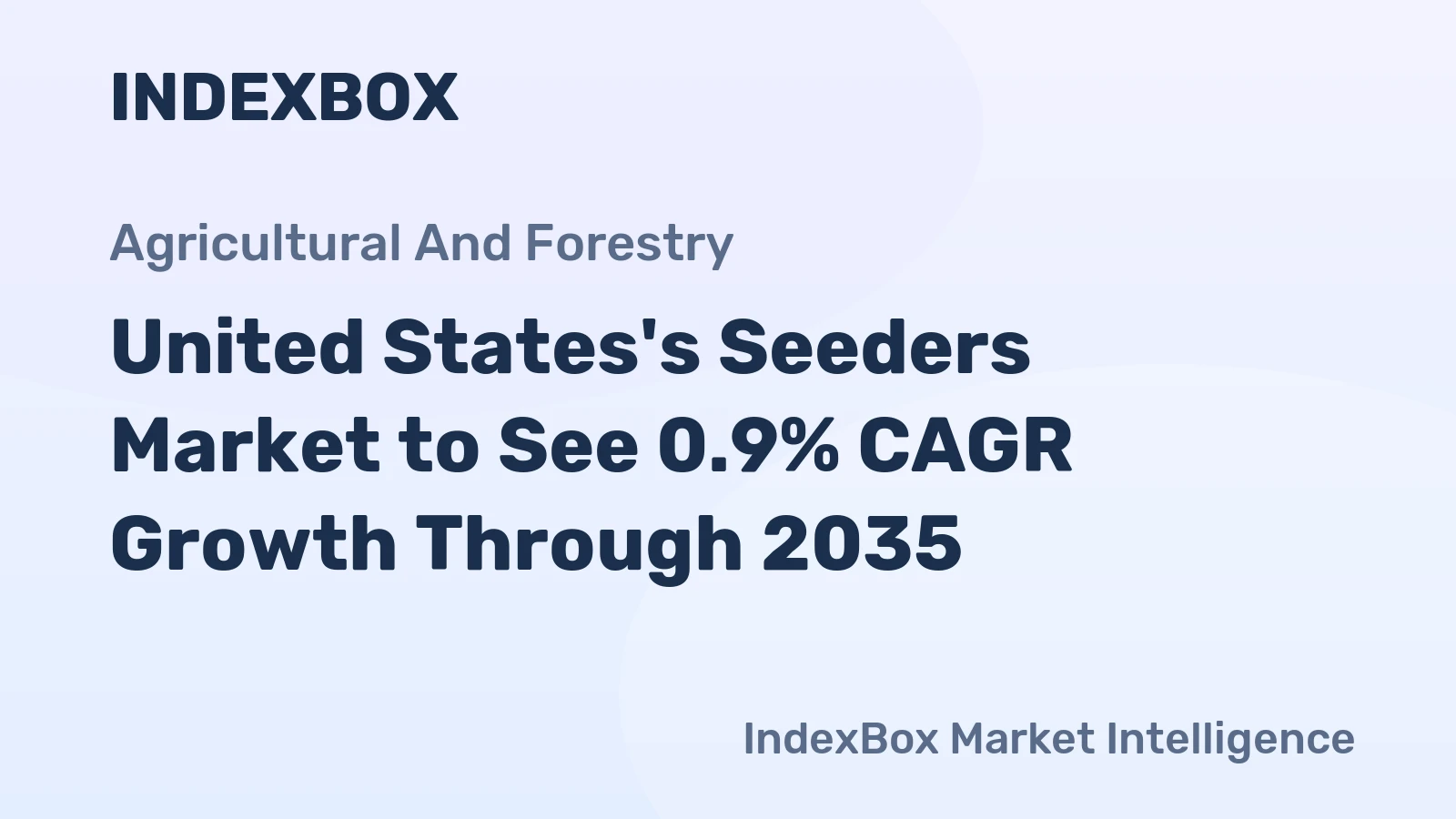 United States's Seeders Market to See 0.9% CAGR Growth Through 2035