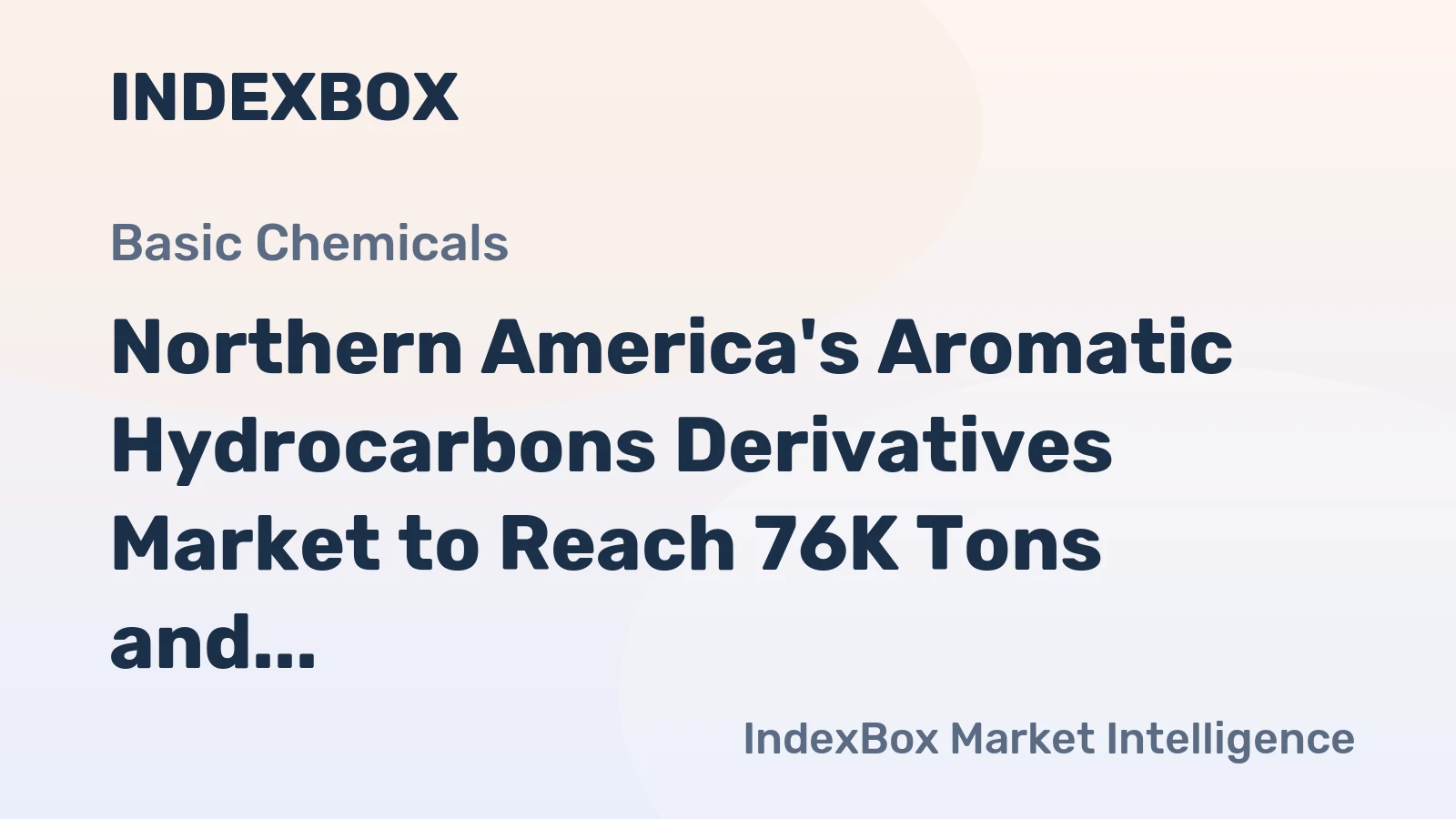Northern America's Aromatic Hydrocarbons Derivatives Market to Reach 76K Tons and $358M by 2035
