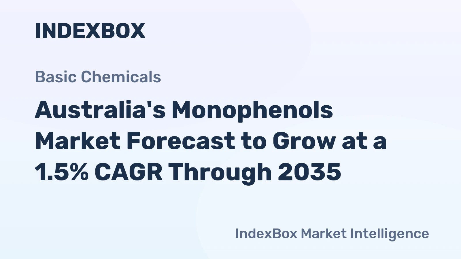Australia's Monophenols Market Forecast to Grow at a 1.5% CAGR Through 2035