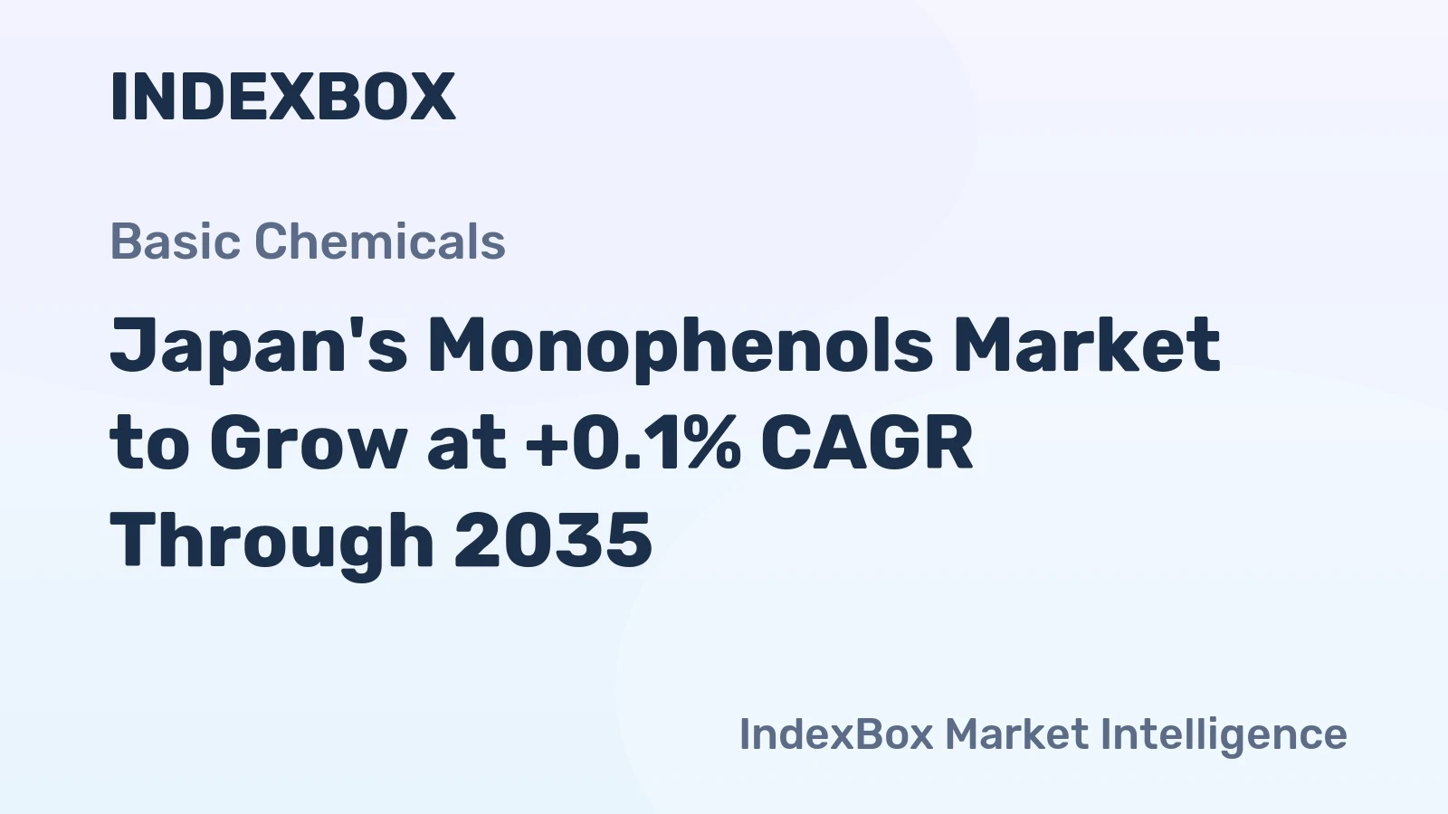 Japan's Monophenols Market to Grow at +0.1% CAGR Through 2035