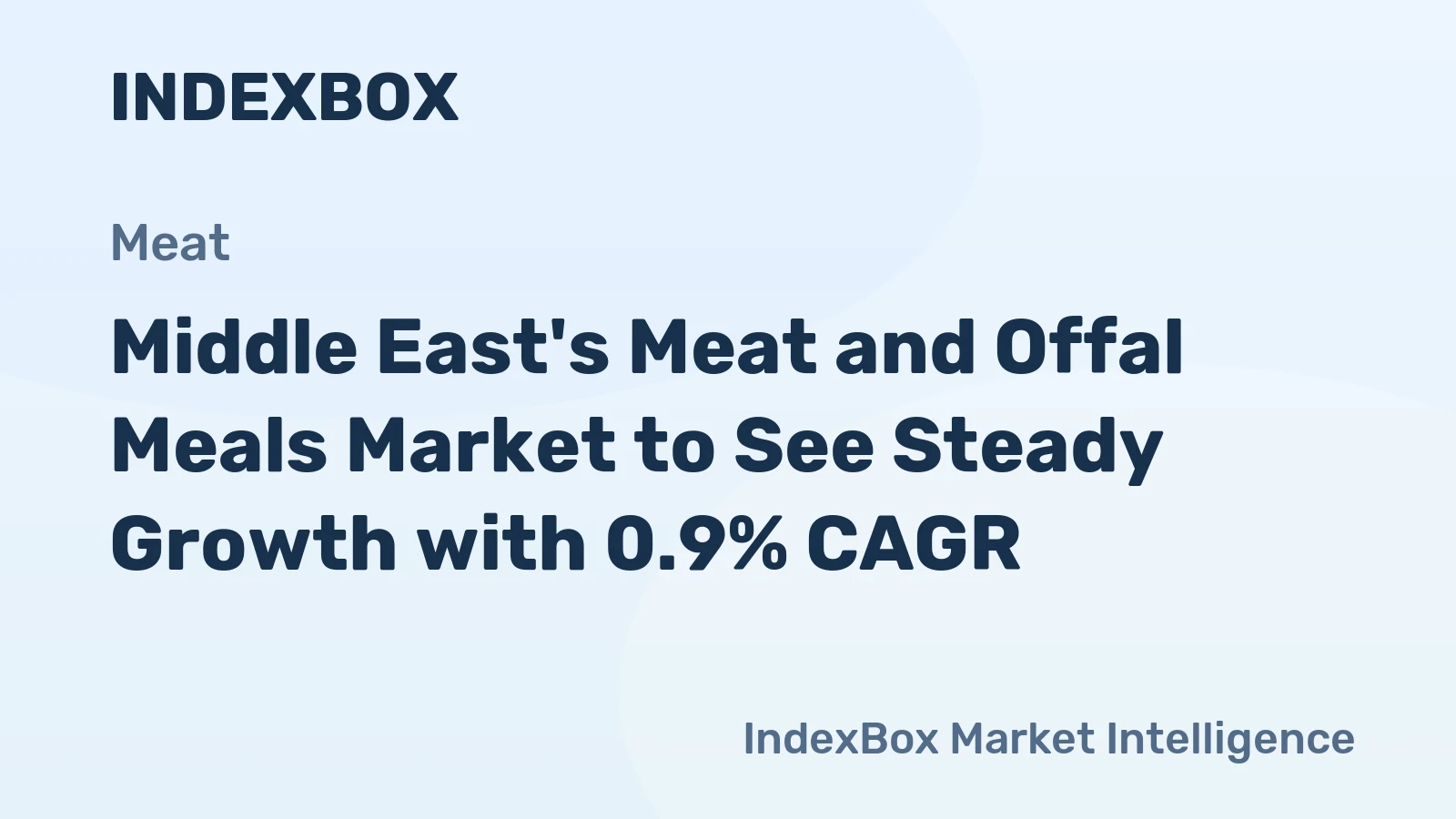 Middle East's Meat and Offal Meals Market to See Steady Growth with 0.9% CAGR
