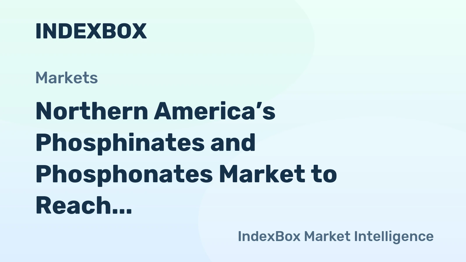 Northern America’s Phosphinates and Phosphonates Market to Reach 16K Tons and $47M by 2035