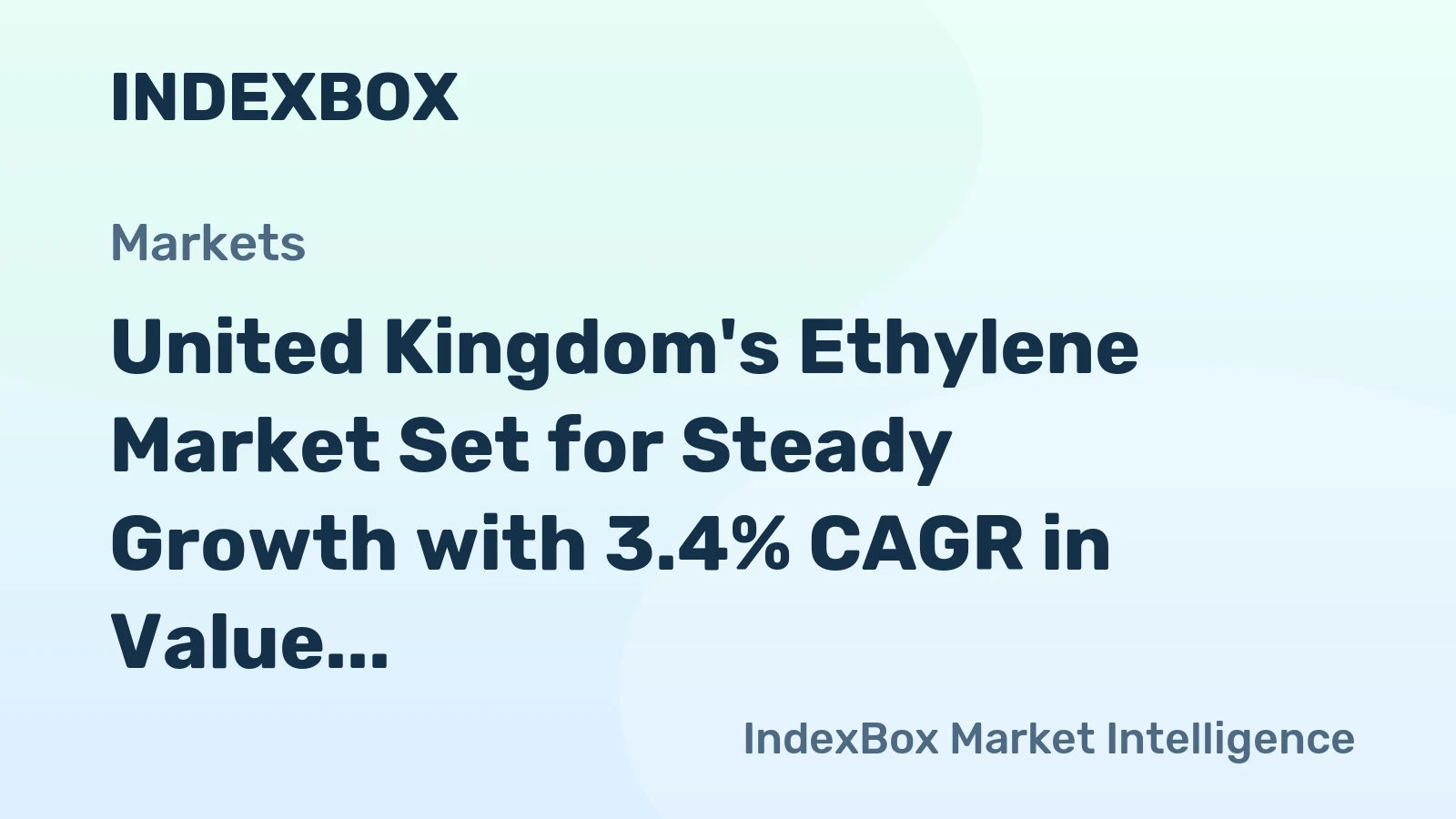 United Kingdom's Ethylene Market Set for Steady Growth with 3.4% CAGR in Value Through 2035