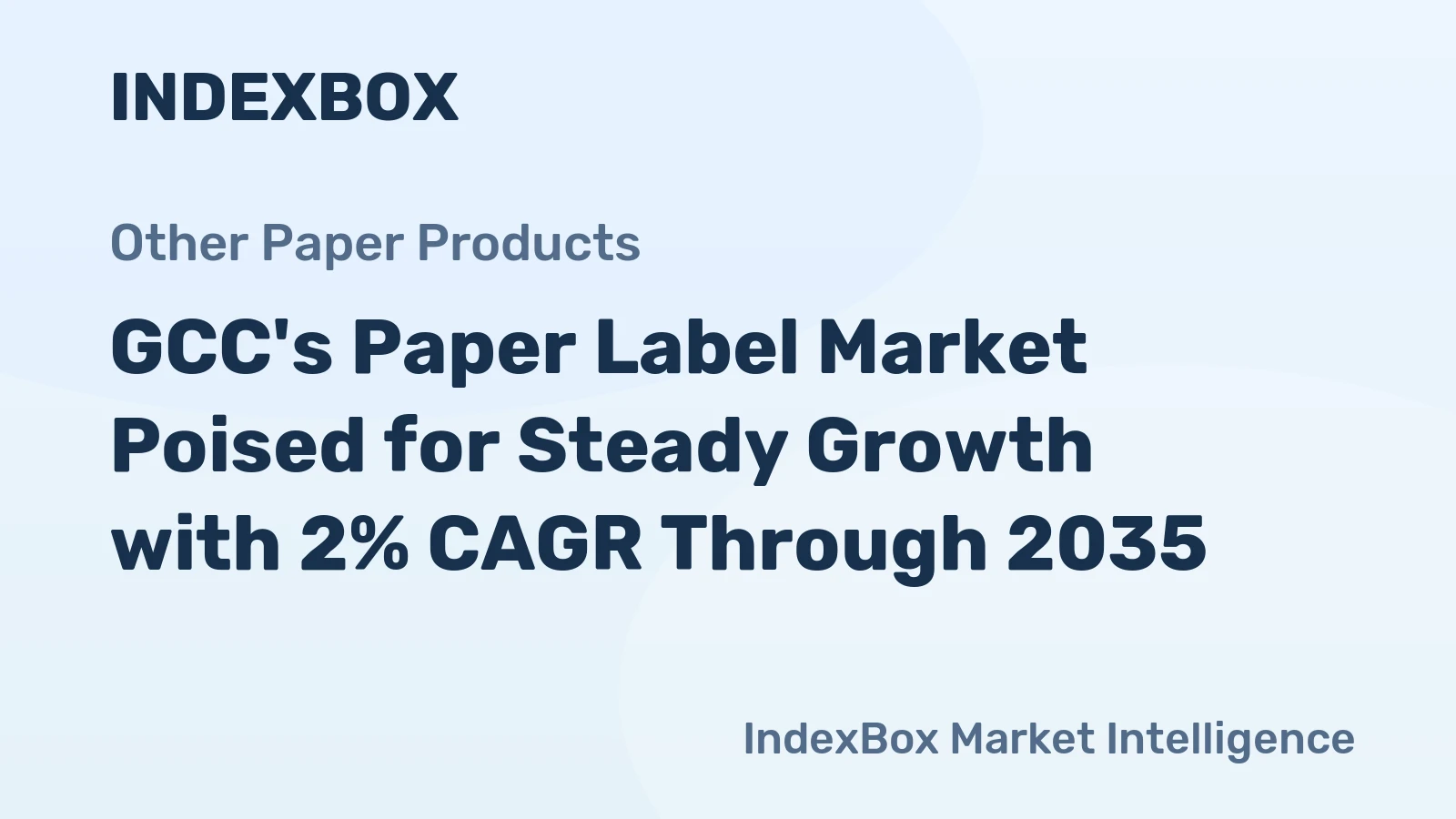 GCC's Paper Label Market Poised for Steady Growth with 2% CAGR Through 2035