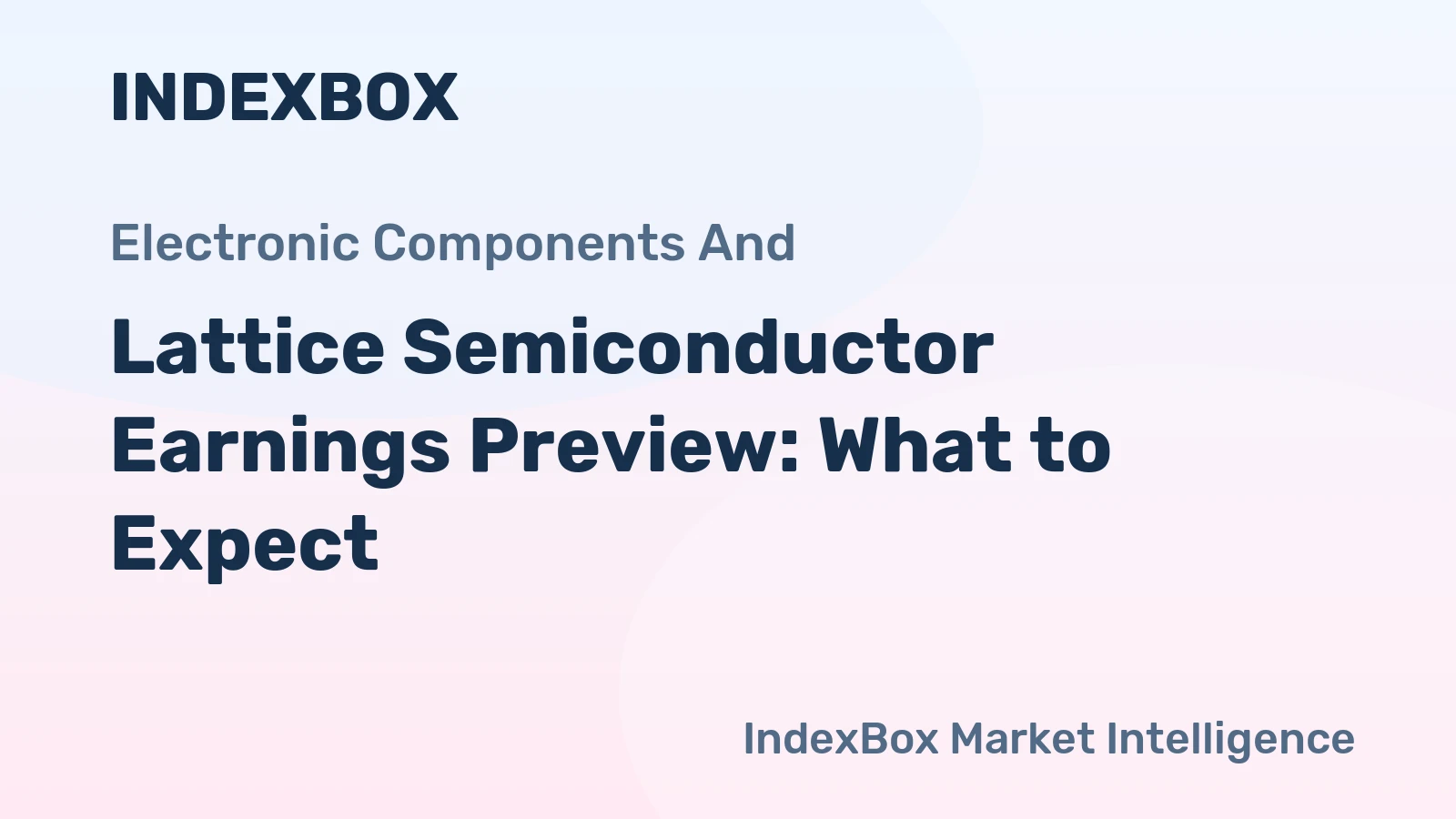 Lattice Semiconductor Earnings Preview: What to Expect
