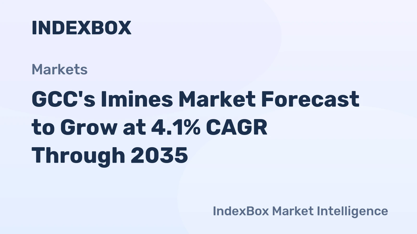 GCC's Imines Market Forecast to Grow at 4.1% CAGR Through 2035