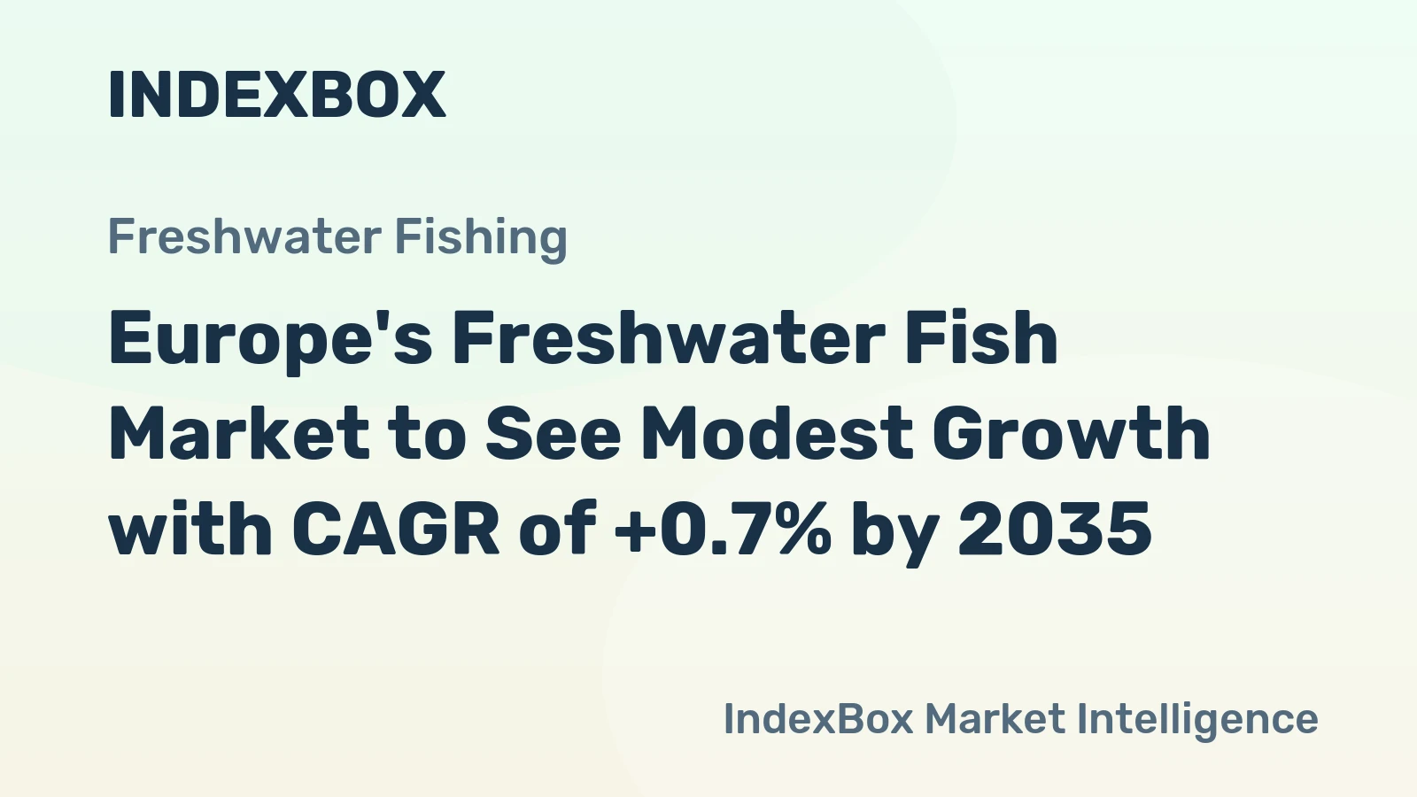 Europe's Freshwater Fish Market to See Modest Growth with CAGR of +0.7% by 2035