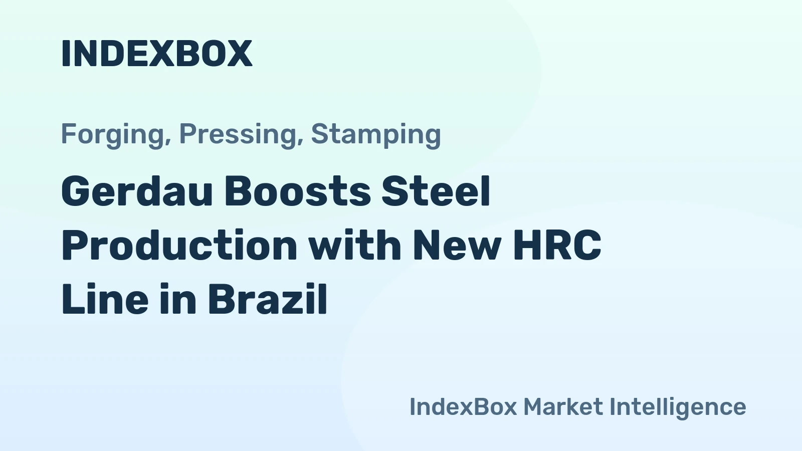 Gerdau Boosts Steel Production with New HRC Line in Brazil