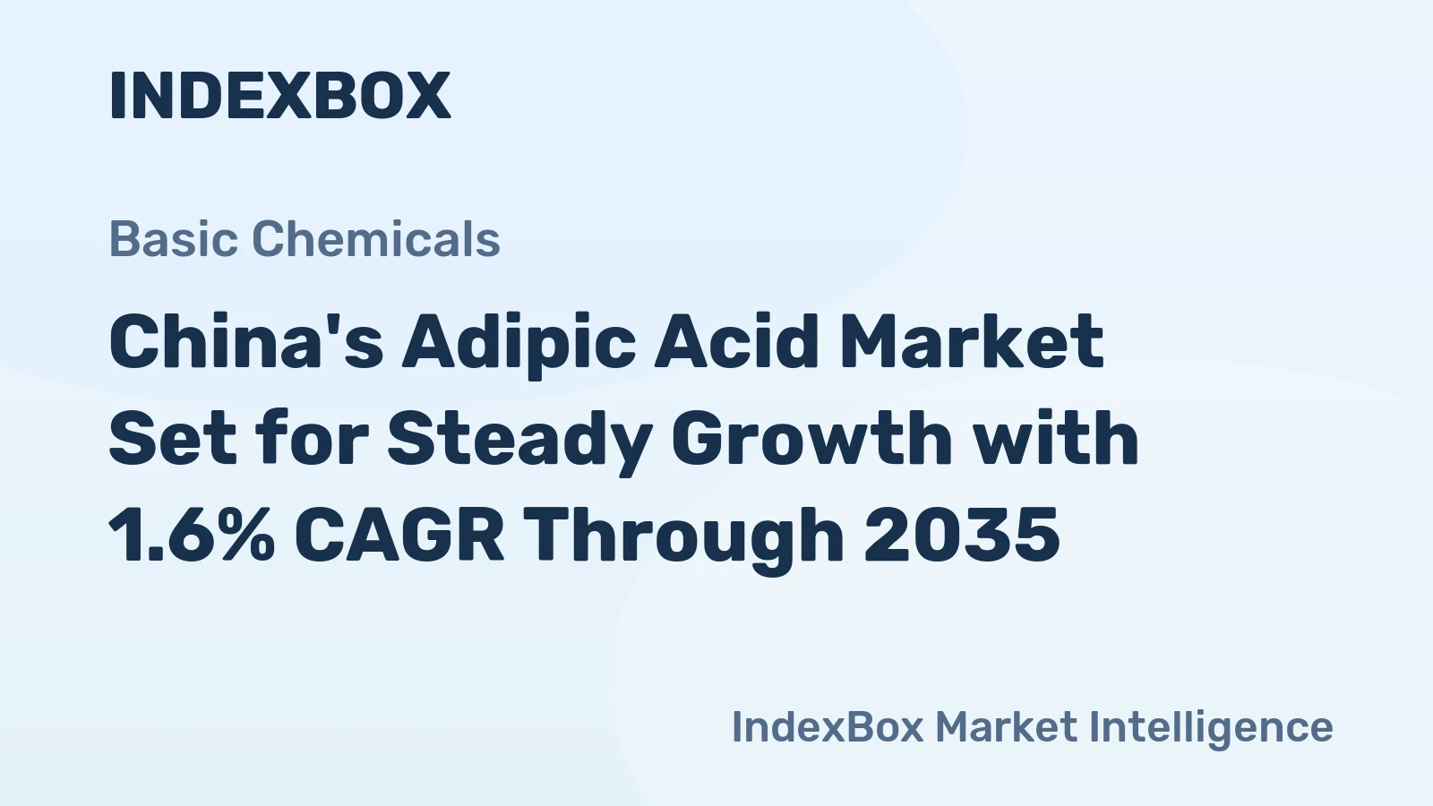 China's Adipic Acid Market Set for Steady Growth with 1.6% CAGR Through 2035
