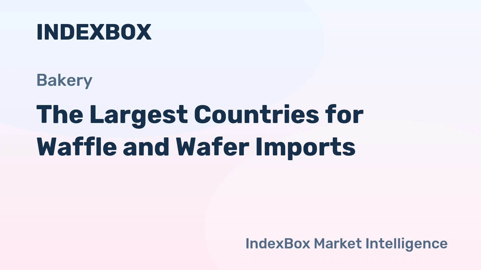 The Largest Countries for Waffle and Wafer Imports