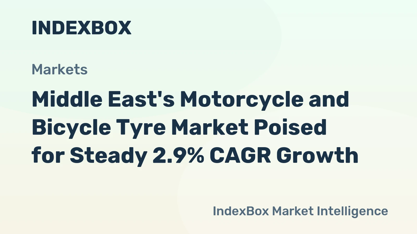 Middle East's Motorcycle and Bicycle Tyre Market Poised for Steady 2.9% CAGR Growth