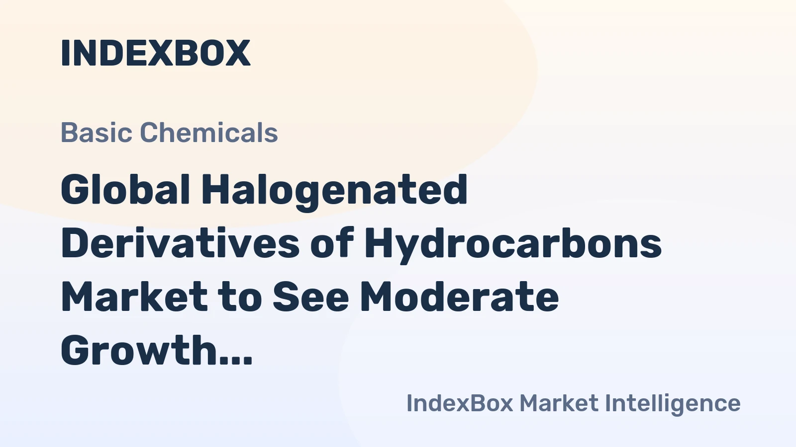 Global Halogenated Derivatives of Hydrocarbons Market to See Moderate Growth with a CAGR of +1.7% from 2024 to 2035