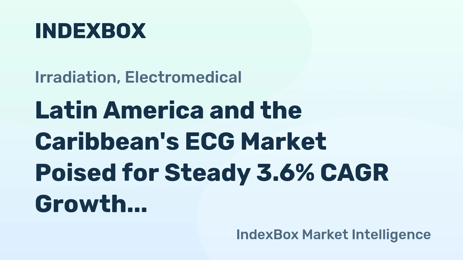Latin America and the Caribbean's ECG Market Poised for Steady 3.6% CAGR Growth Through 2035
