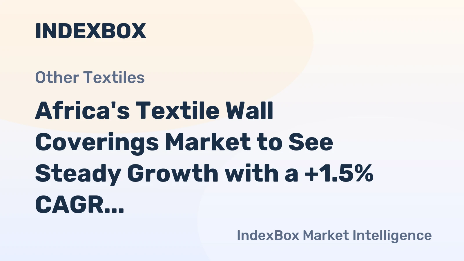 Africa's Textile Wall Coverings Market to See Steady Growth with a +1.5% CAGR Through 2035