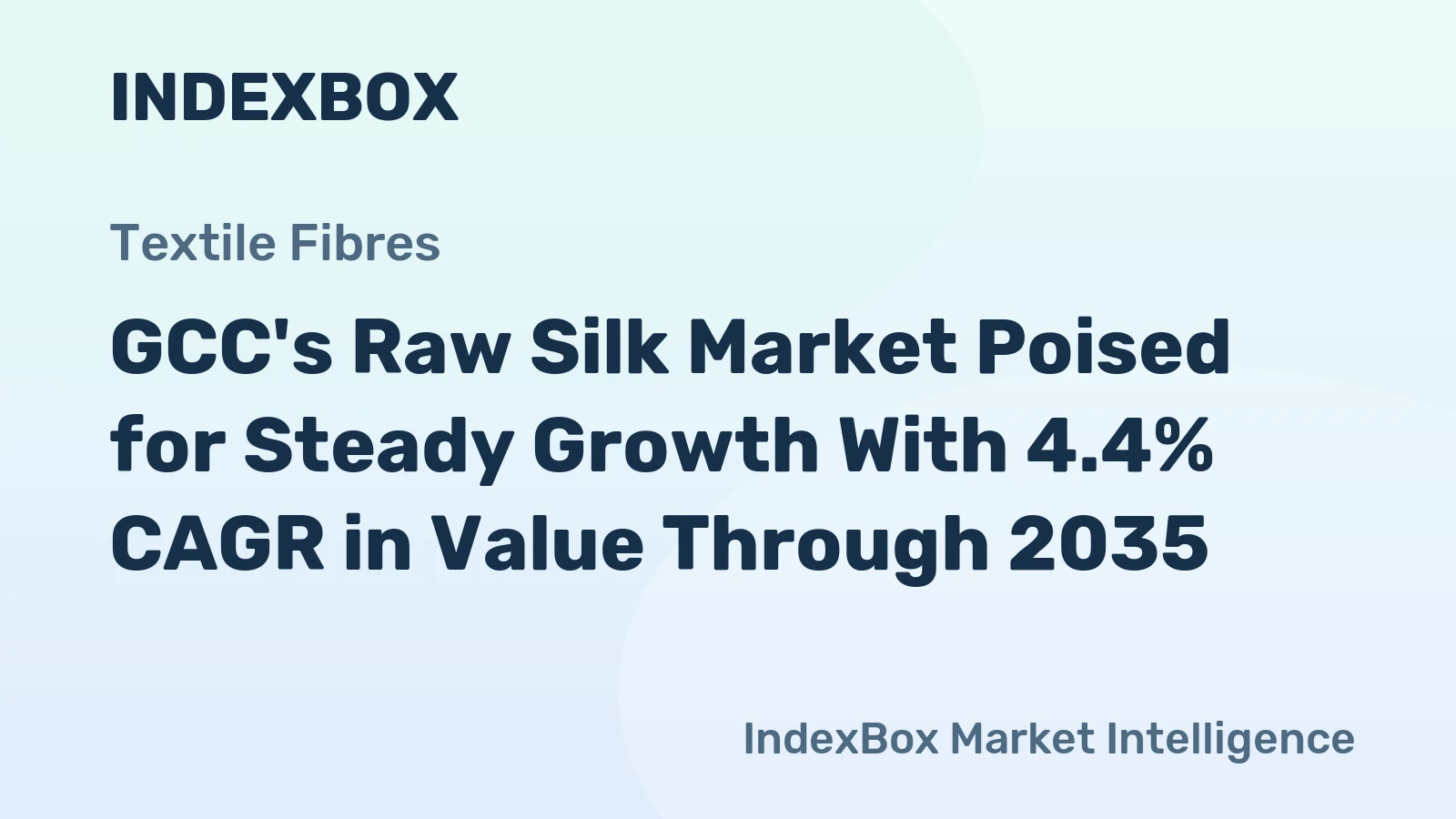 GCC's Raw Silk Market Poised for Steady Growth With 4.4% CAGR in Value Through 2035